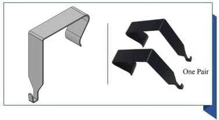 High Strength Office Cubicle Whiteboard Hanger-Narrow Hook! (2 Pair ...