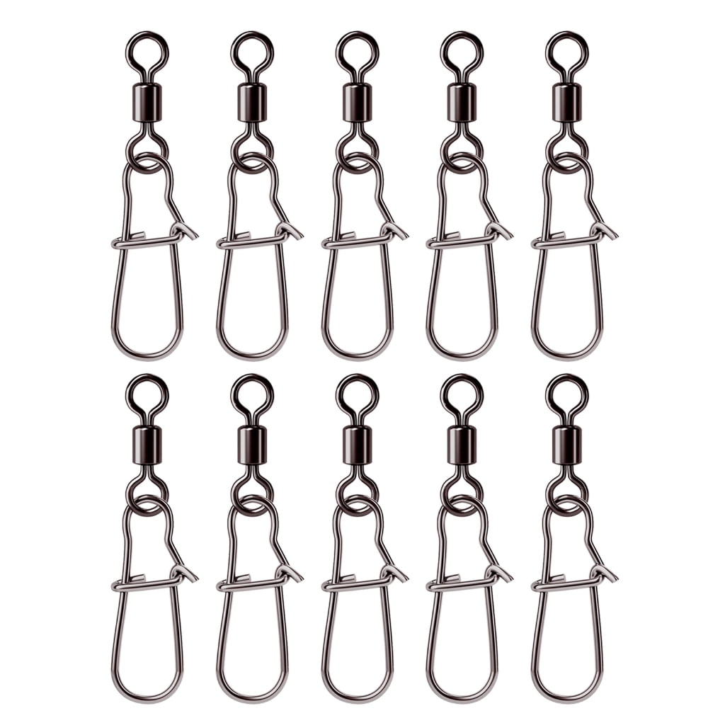 High Strength Rolling Balls Bearing Snap Fishing Barrels Swivels and ...