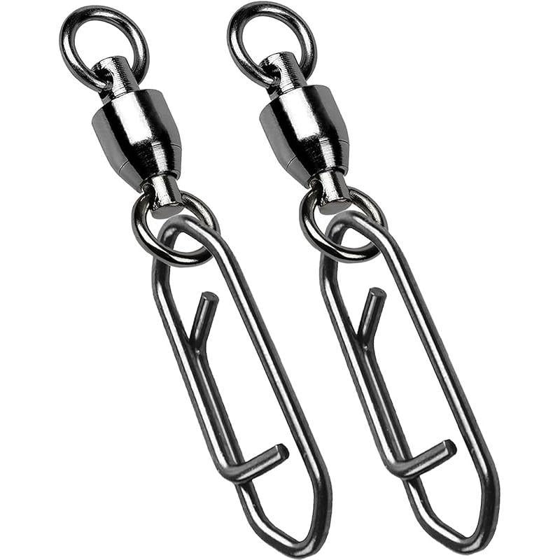 High Strength Snap Swivels Stainless Bearing Rolling Fishing Swivel ...