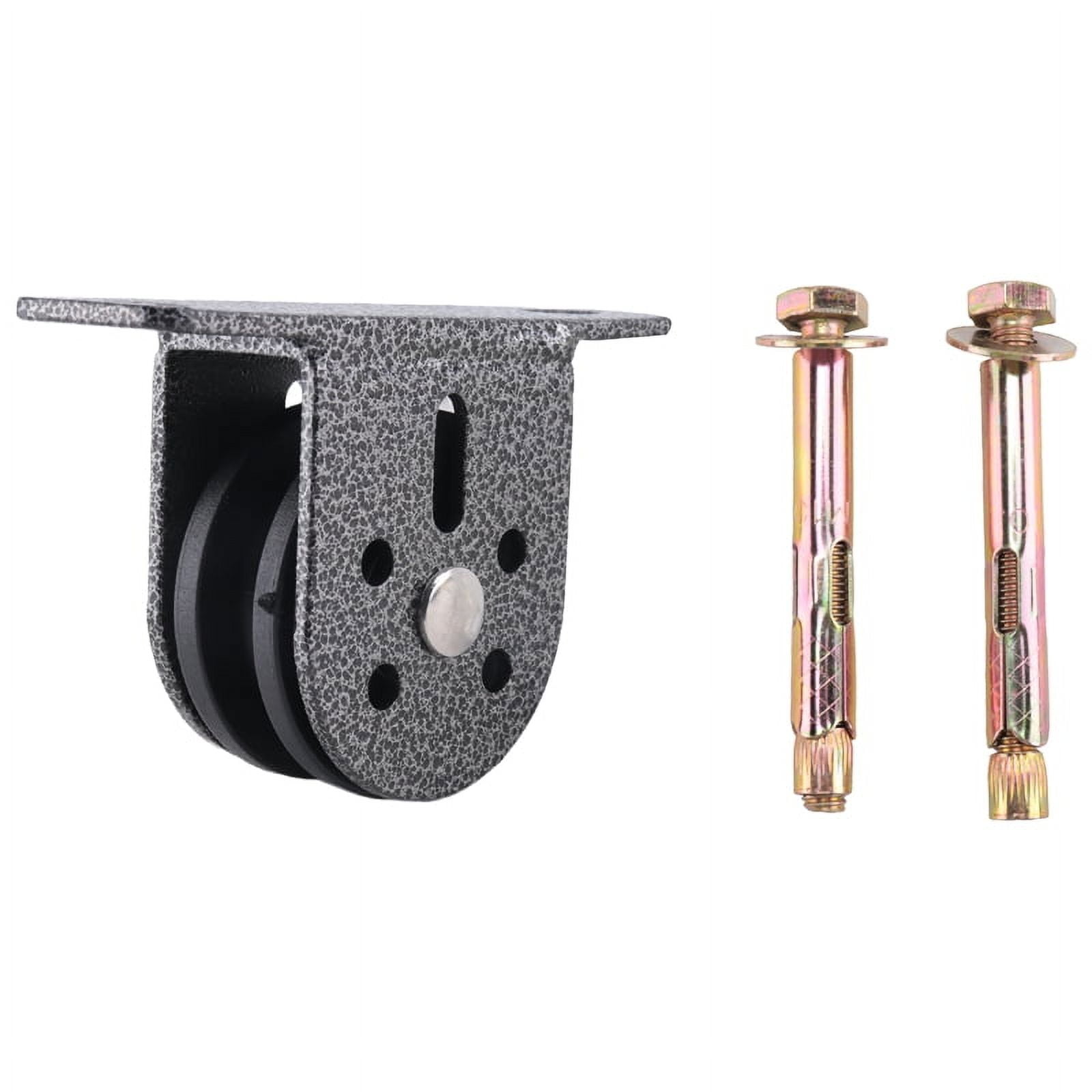 High Strength Solid Single Wheel Pulley Set Home Fitness Rope Machine ...