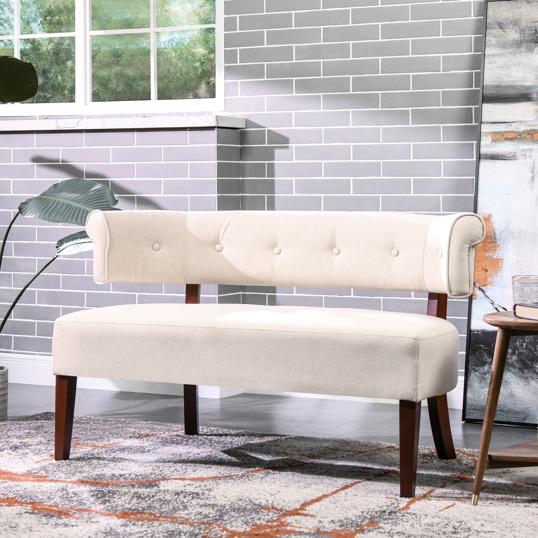 High - Strength Spring Suspended Bench+Mid - Century Design”-“Entryway ...