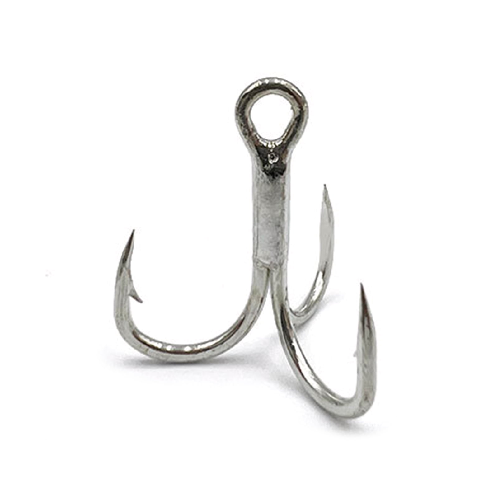 High Strengths Carbon Steel Trebles Hook with Barbs Durability ...