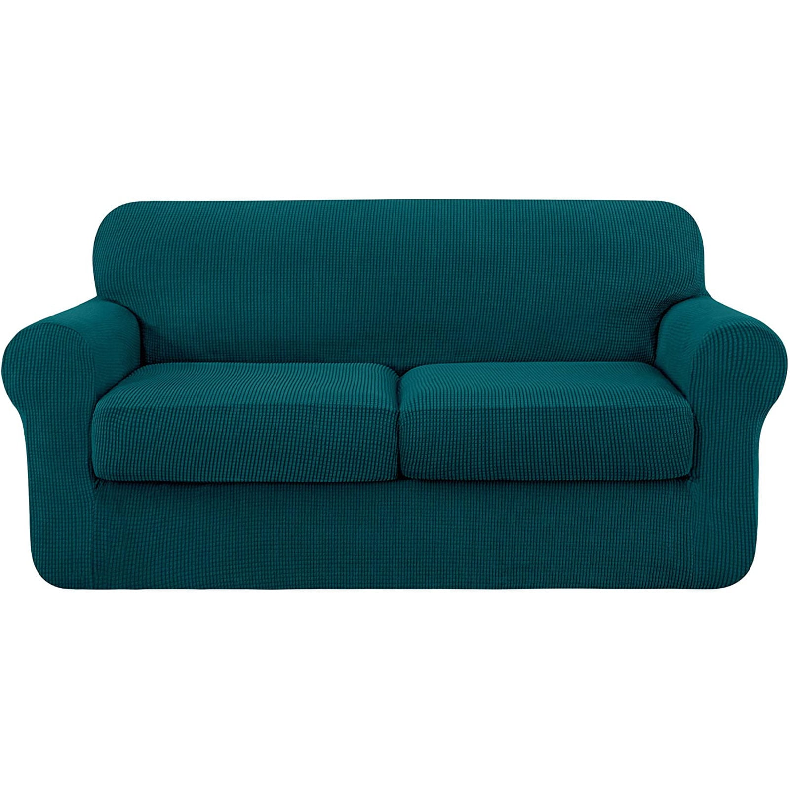 High Stretch Sofa Cover, Spandex Jacquard Sofa Slipcover with Separate ...