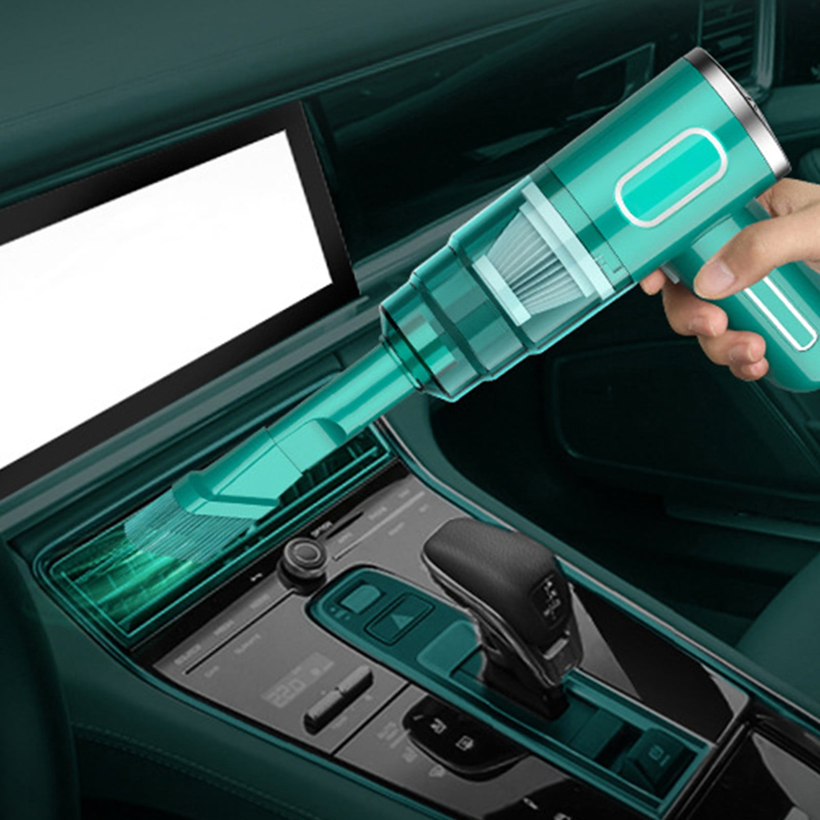 High Suction Portable Vacuum, Powerful Handheld Cleaner, 2000mah ...