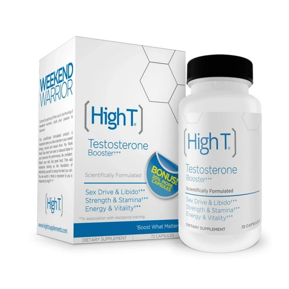 High T Original Testosterone Booster, Strength Performance Boost Pills ...