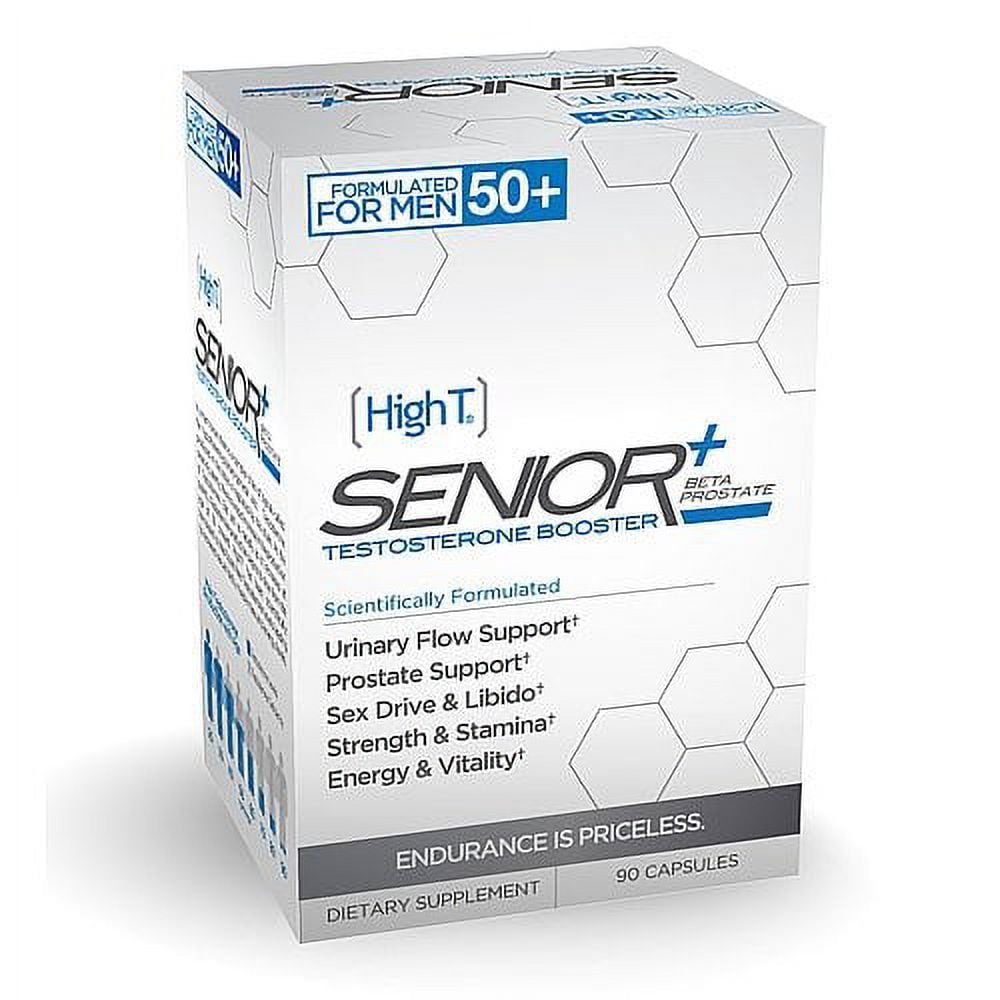 High T Senior+ Prostate & Testosterone Support – Boost Vitality, Heart ...