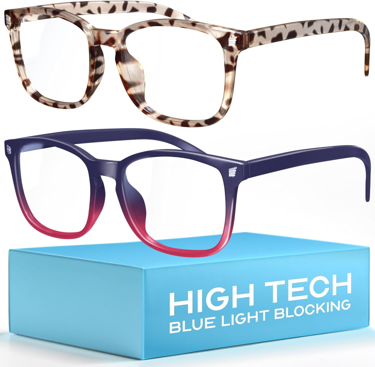 High Tech Blue Light Glasses - Blue Light Blocking Computer Glasses ...