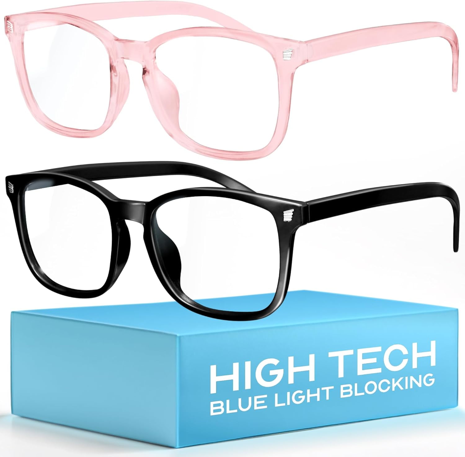 High Tech Blue Light Glasses - Blue Light Blocking Computer Glasses ...
