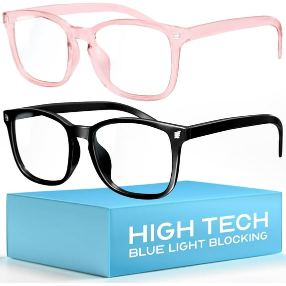 High Tech Blue Light Glasses - Blue Light Blocking Computer Glasses ...