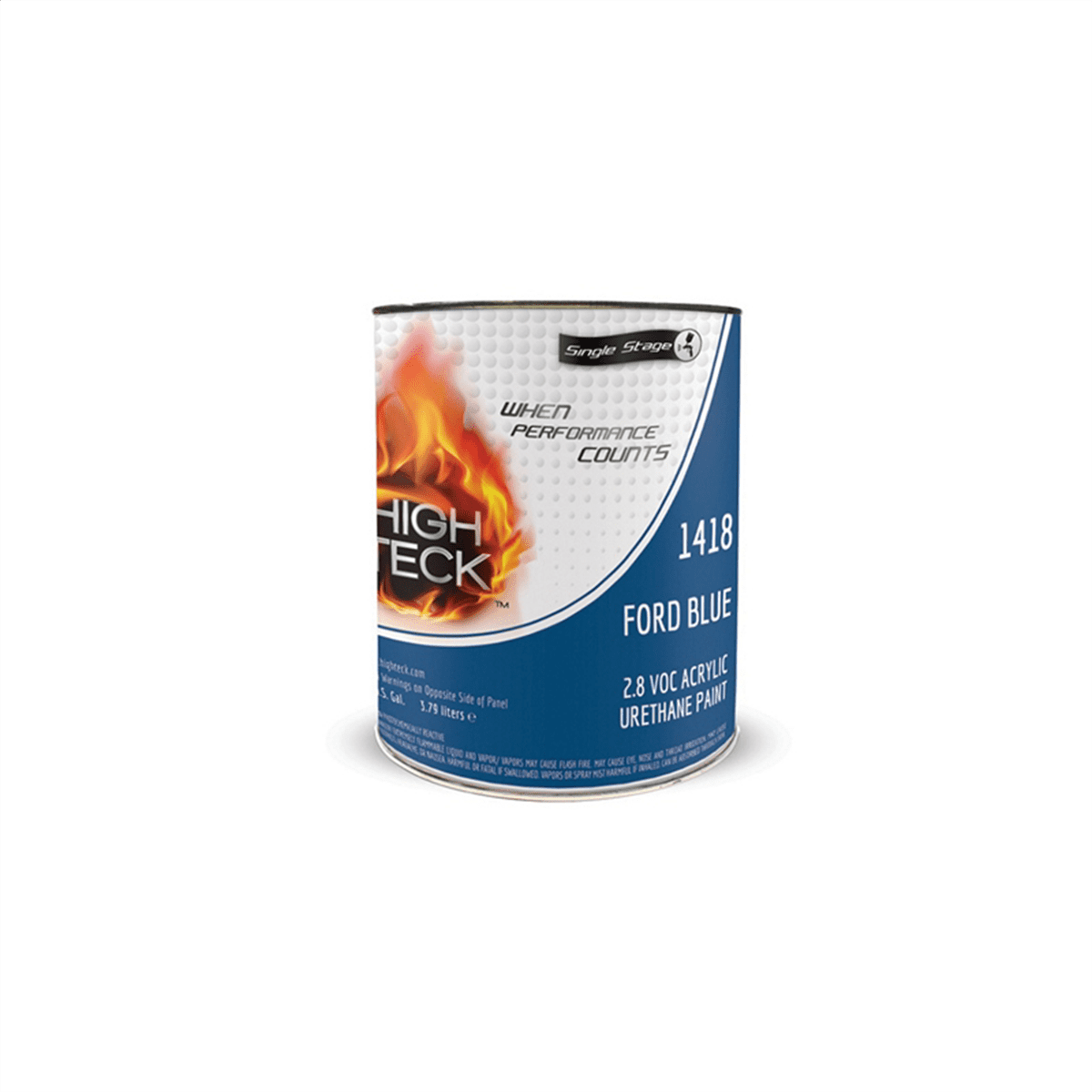High Teck Products 1418-1 Series 1400 Acrylic Urethane Factory Pack 2K ...