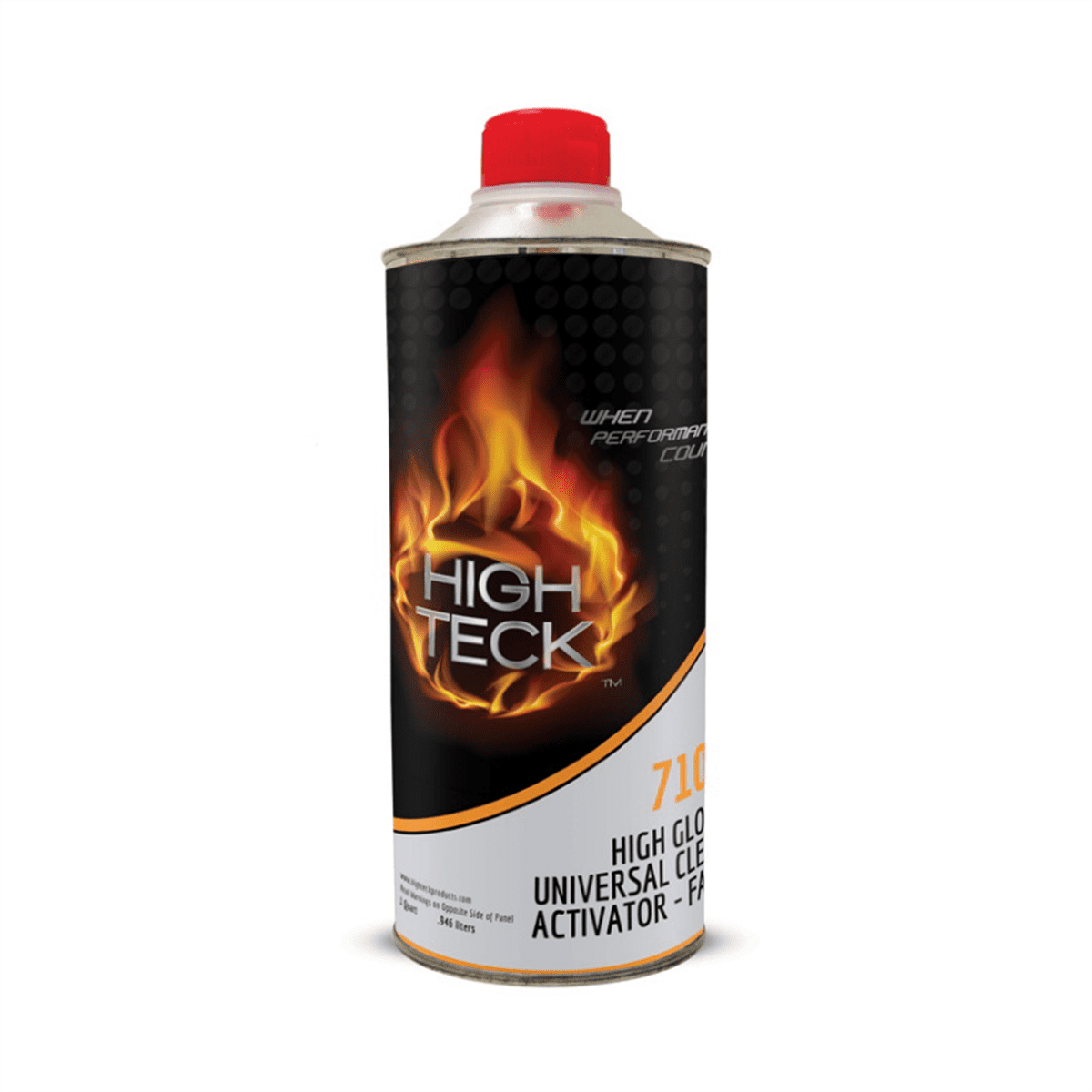 High Teck Products 7101-4 Fast Activator, 1 qt, Liquid, Use With: 7100 ...