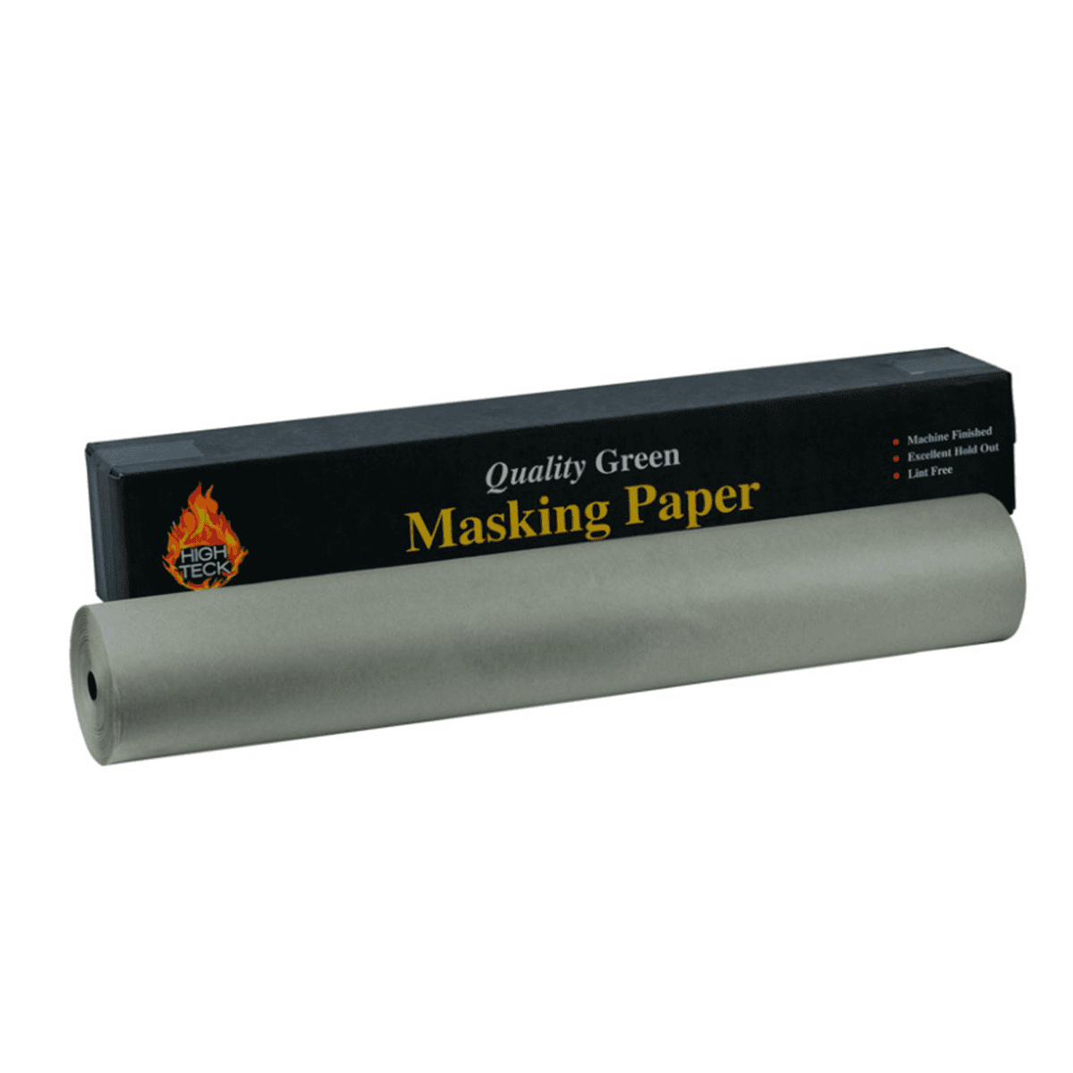 High Teck Products MP160G-72 Masking Paper, 72 in W x 600 ft L, Green ...