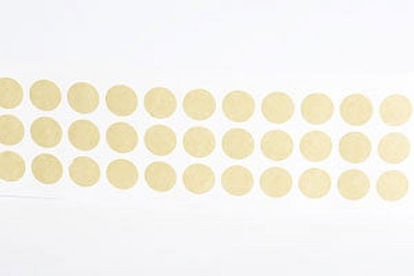 High-Temp Crepe Discs - 1 Roll of 250 Crepe Masking Tape Die Cuts ...