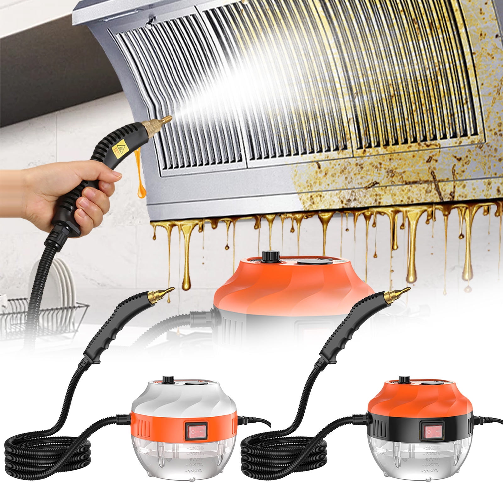 High-Temp High-Pressure Steam Cleaner, Small Home Oil Hood Cleaner ...