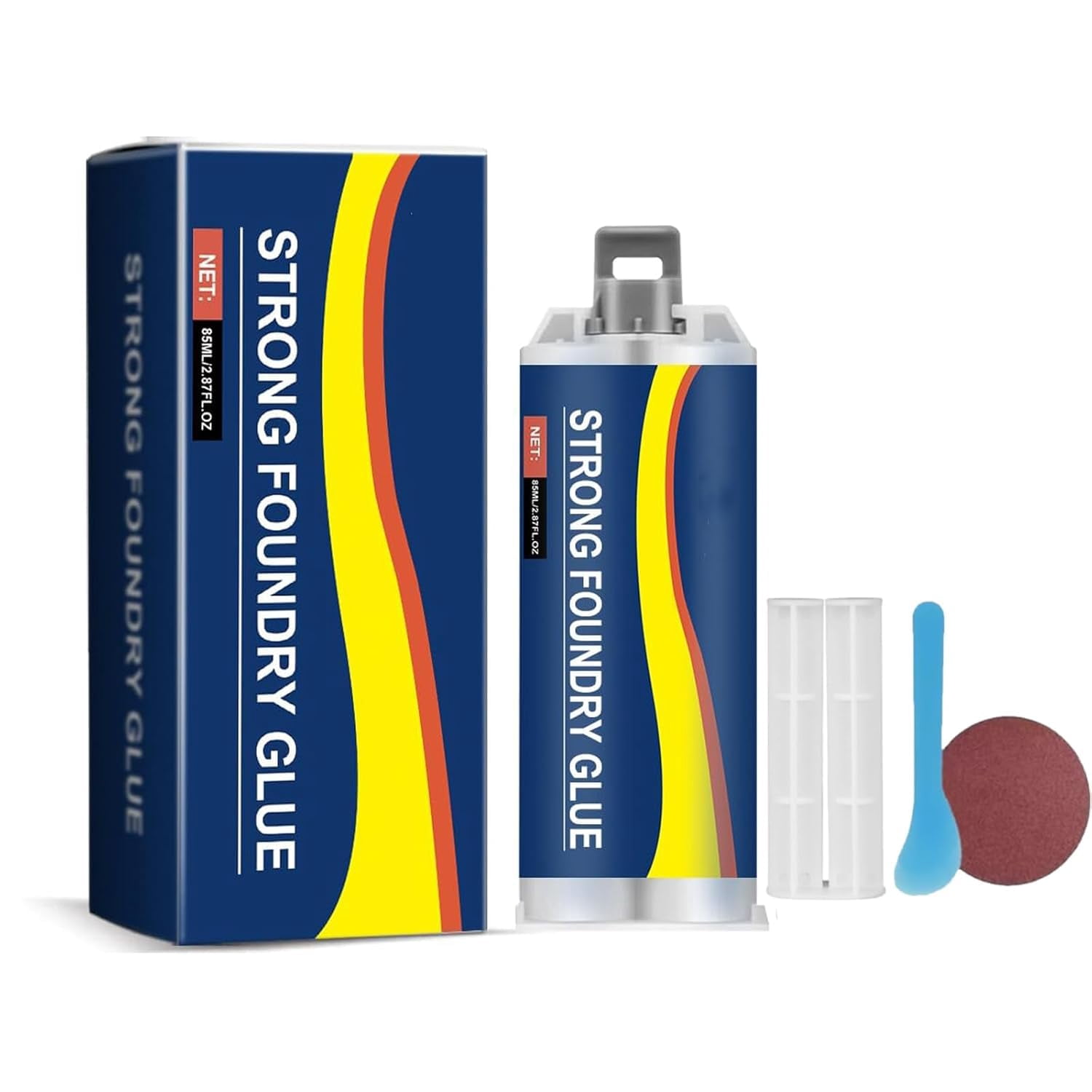 High Temp Metal Repair Glue for Steel and Iron, Liquid Welding Filler ...