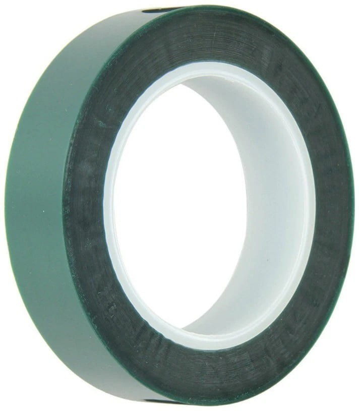 High Temp Powder Coating Anodizing Green Polyester Paint Masking Tape 1 ...