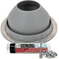 High Temp Roof Boot Kit, Fits Pipe Diameters 5-1/2" - 11-1/2" Wide ...