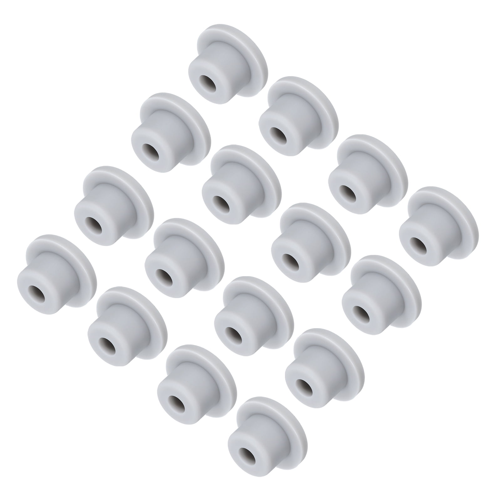 High Temp Silicone Plug Mount Dia 15mm/0.59 Inch T Shaped Rubber ...