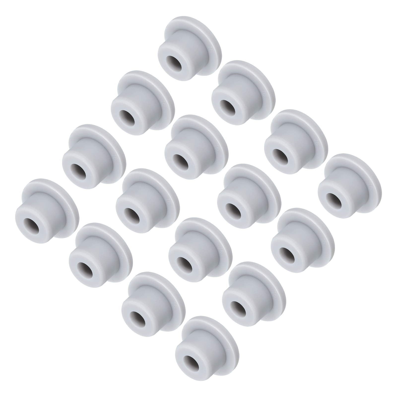 High Temp Silicone Plug Mount Dia 16mm/0.63 Inch T Shaped Rubber ...