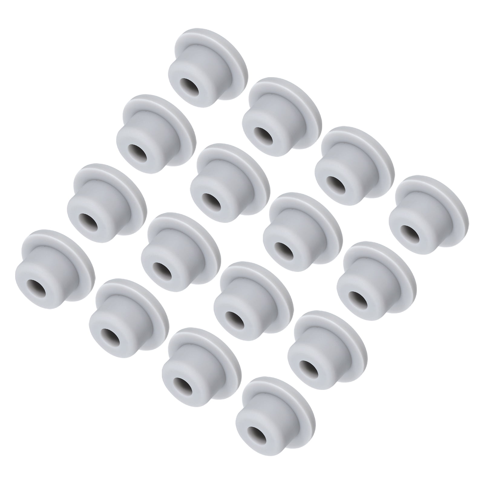 High Temp Silicone Plug Mount Dia 17mm/0.67 Inch T Shaped Rubber ...