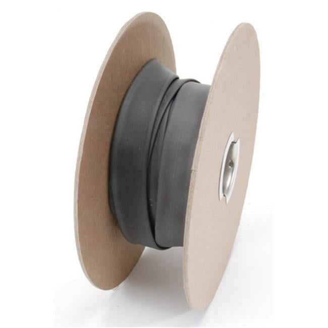 High-Temperature 3-1 Ratio Heat Shrink Tube Spool, Black - 12 mm x 50 ...