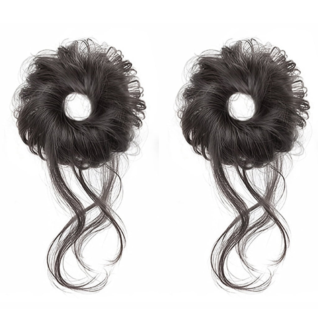 High Temperature Fiber Hair Bun Hairtie For Children Messy Buns ...