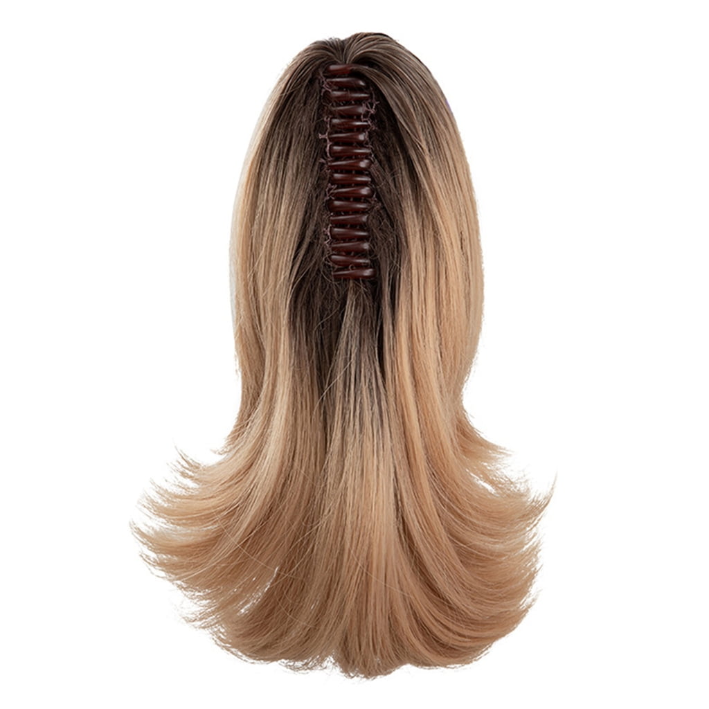 High Temperature Fibre Ponytail Extension Claw Clip for Music Festival ...