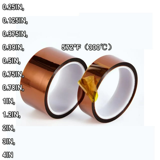 High Temperature Heat Resistant Tape PI Film Insulation Tape Sublimation Dye Mug Electronic ...