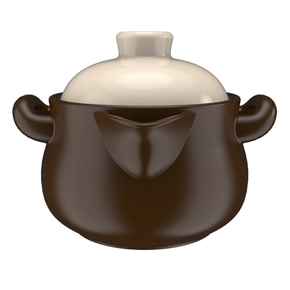 High Temperature Resistant Ceramic Casserole Pot, Multi-Purpose Clay ...