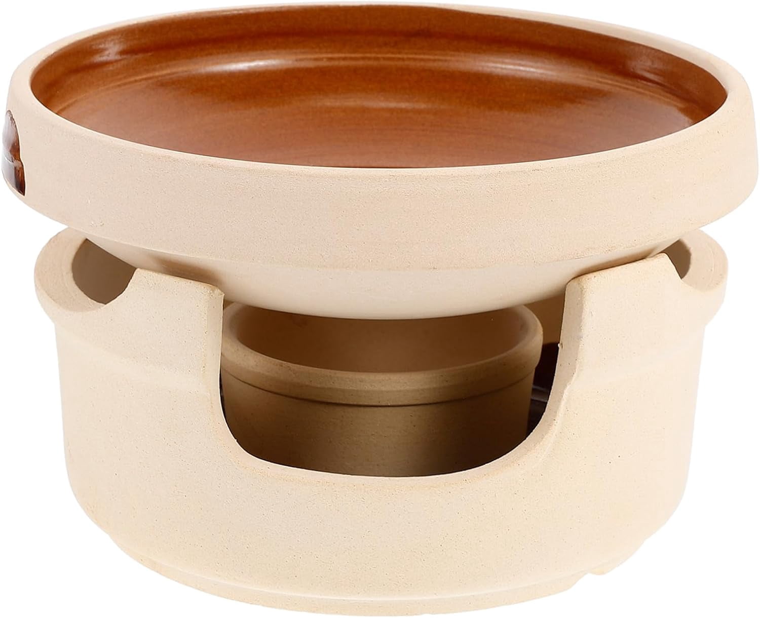 High Temperature Resistant Chinese Ceramic Stew Pot with Burner Kitchen ...