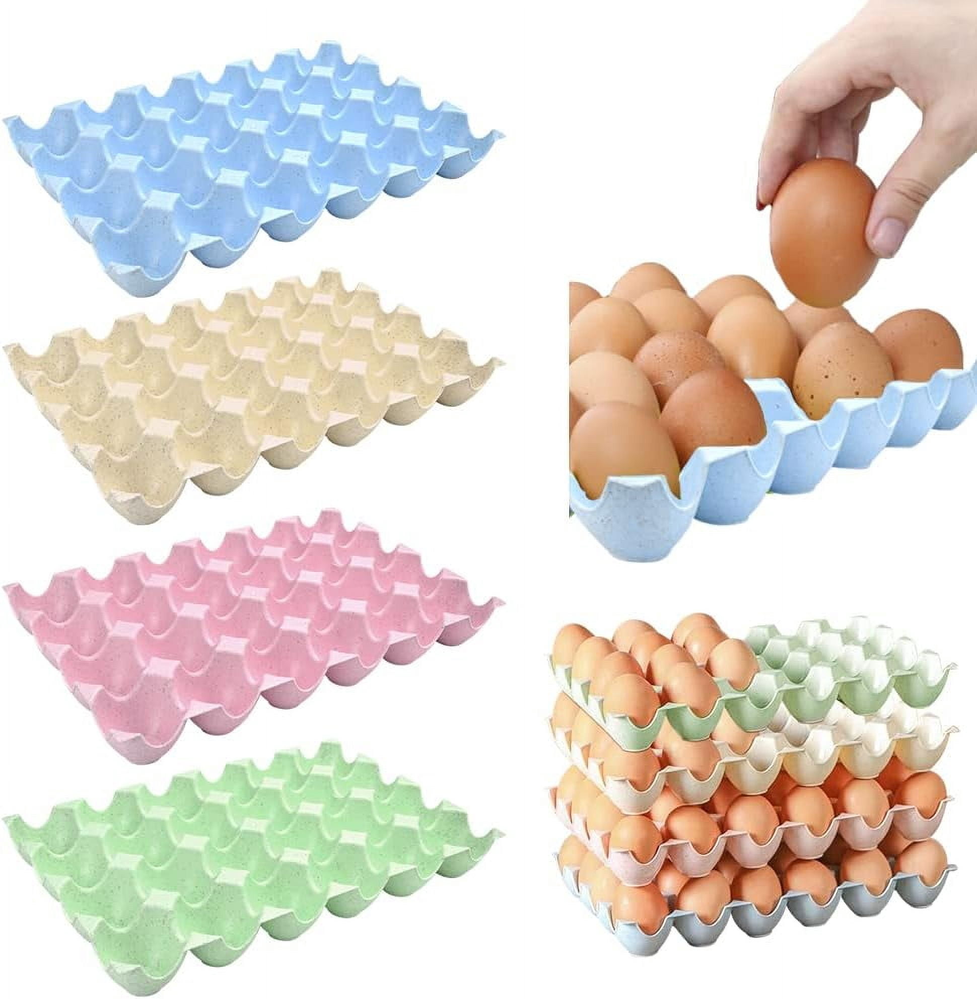 High Temperature Rigid Porcelain Egg Container, Modern Kitchen Decor ...