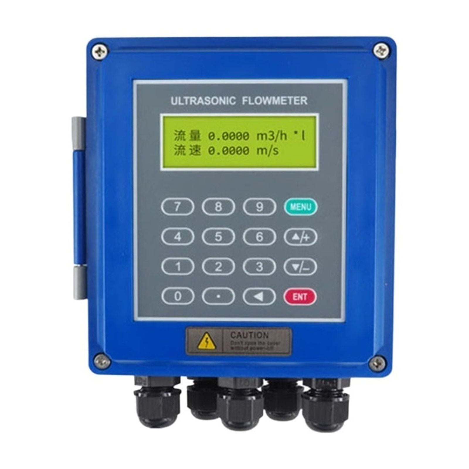 High-Temperature Ultrasonic Flowmeter, Portable External Clip -in Pipe ...
