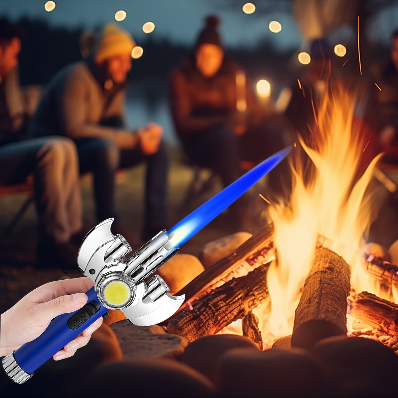 High-Temperature Windproof Outdoor Lighter | Multi-Function Igniter ...