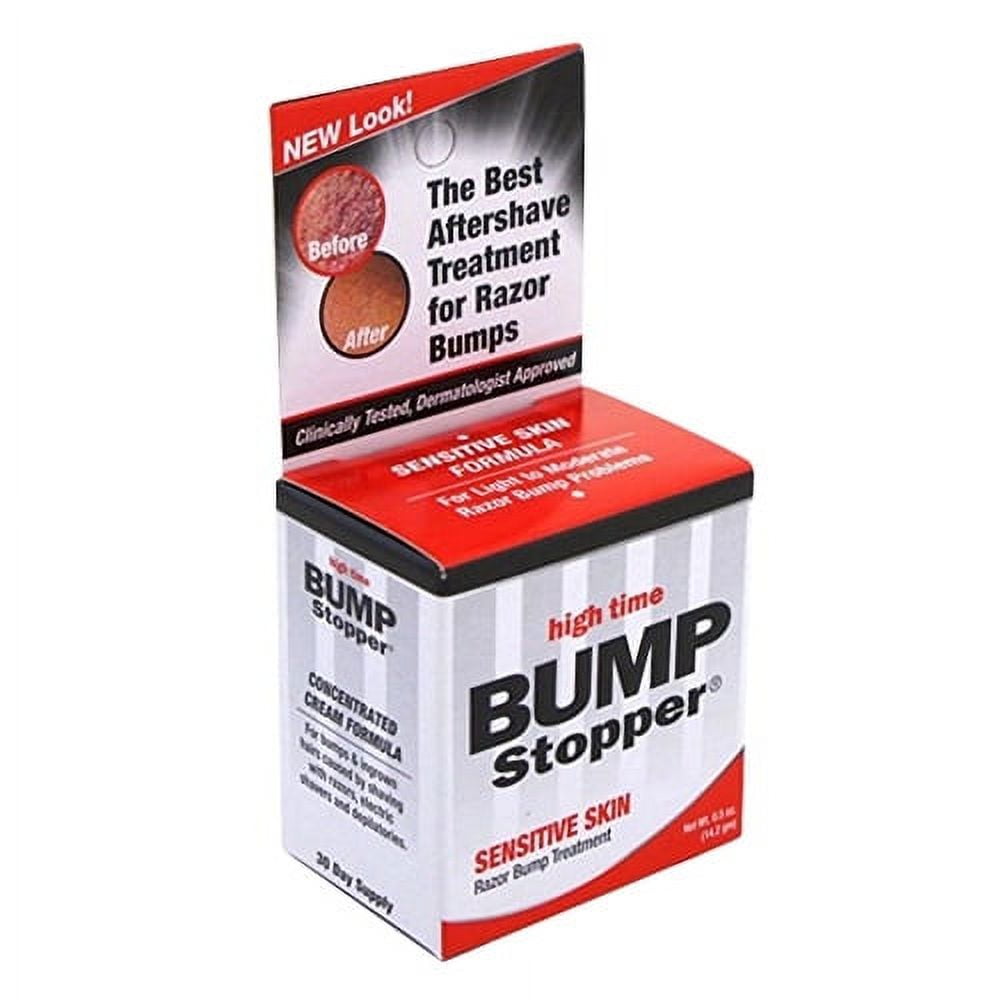 High Time Bump Stopper Sensitive Skin, Razor Bump Treatment, 0.5 oz, 2 ...