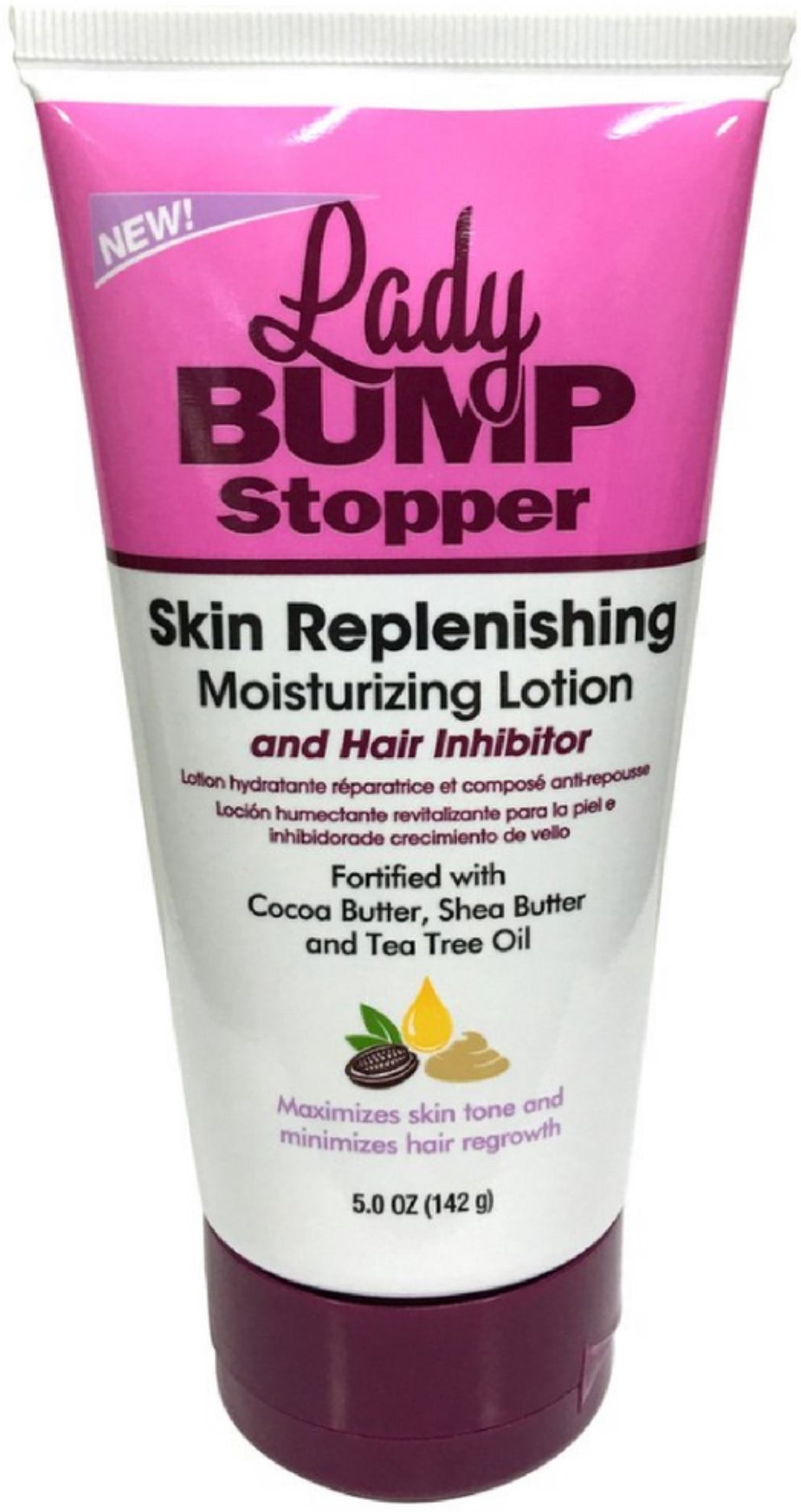 High Time Lady Bump Stopper Skin Replenishing Moisturizing Lotion 5 oz ...
