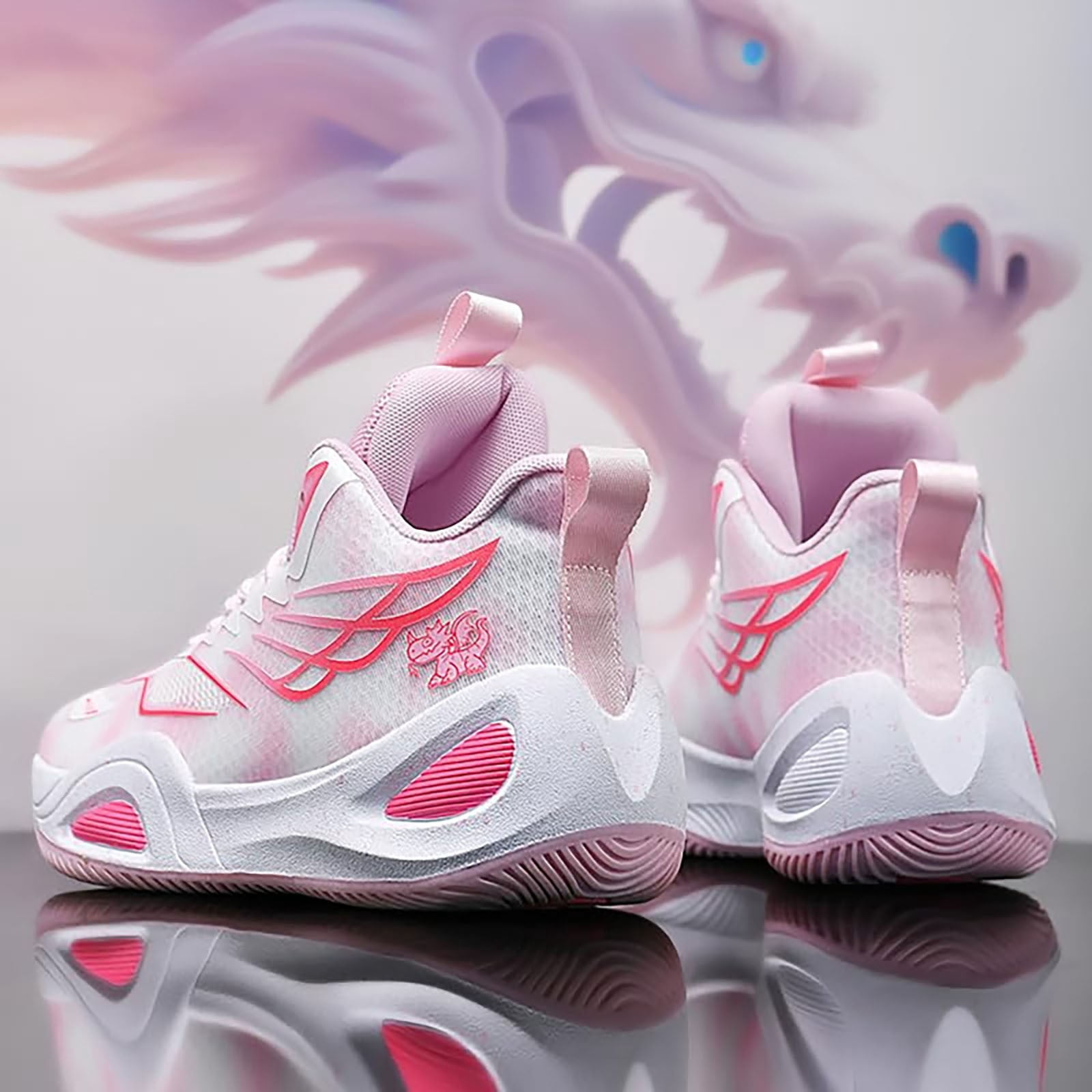 High Top Basketball Shoes Non Slip Outdoor Sneakers Athletic Training ...