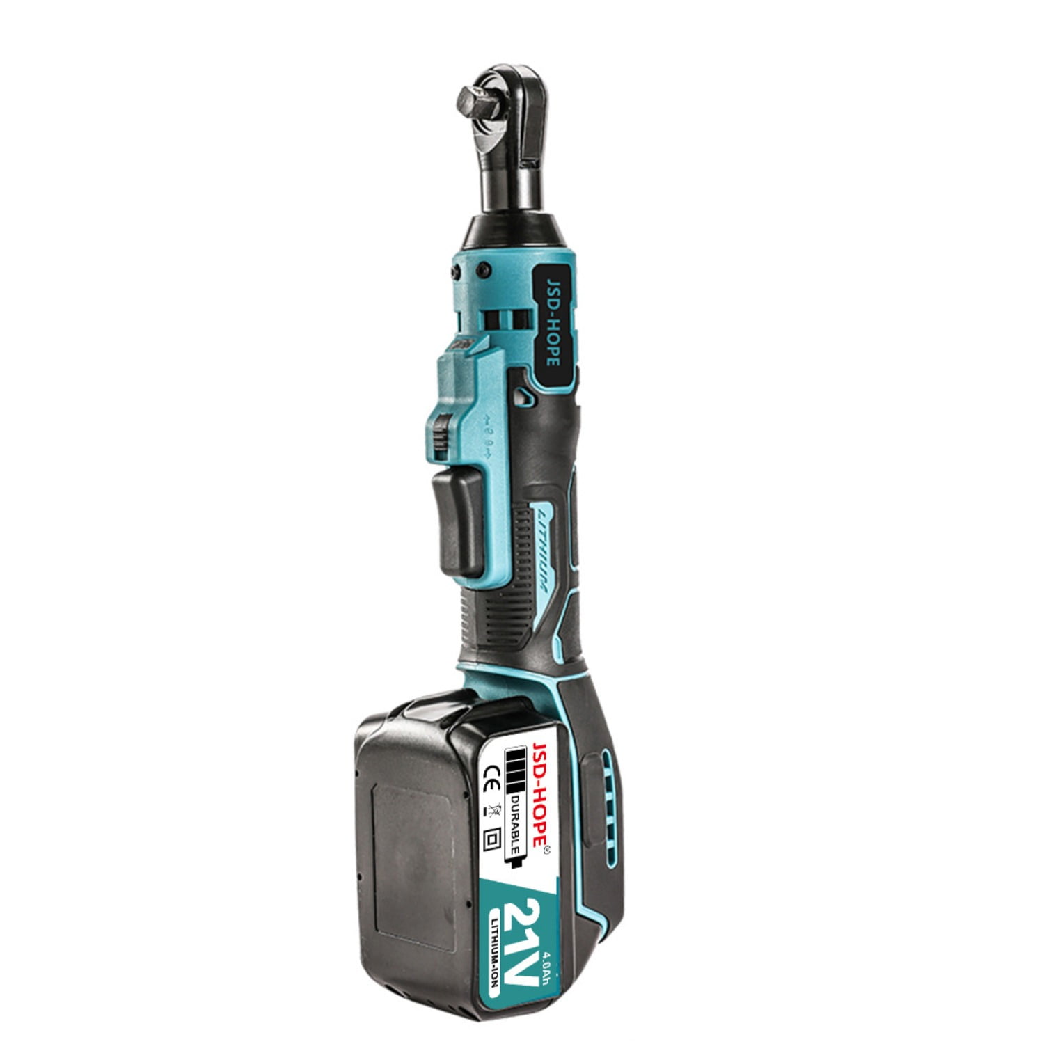 High-Torque Brushless 90-Degree Right-Angle Electric Ratchet Wrench ...