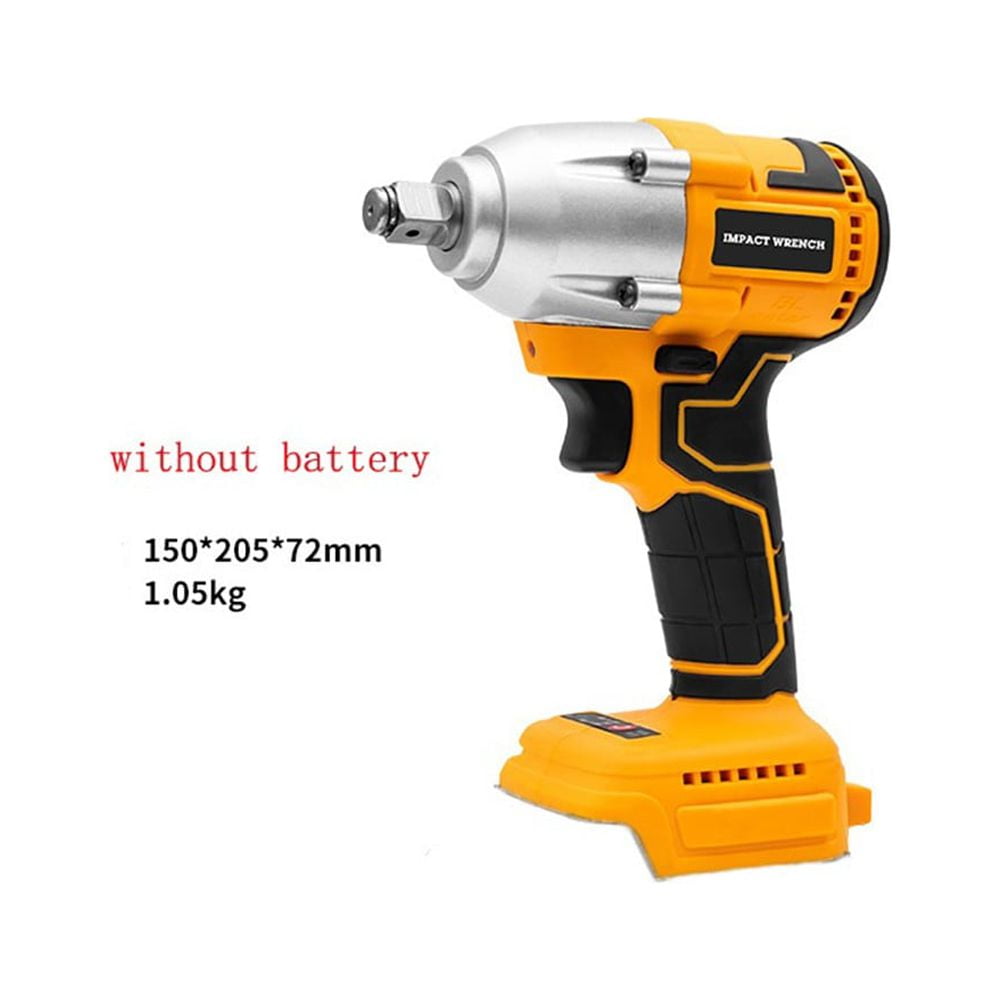High Torque Brushless Cordless Electric Wrench 21V 2 in 1 Power Tool - Walmart.com