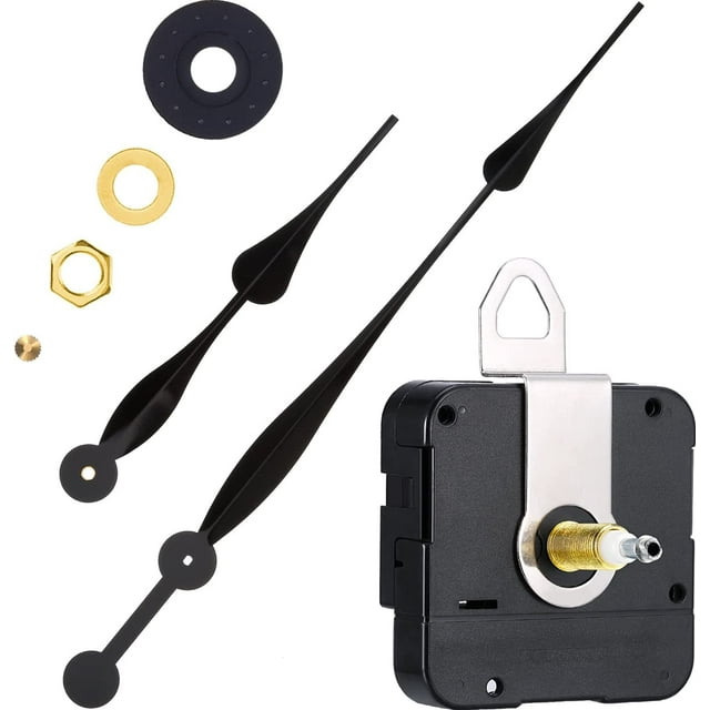 High Torque Long Shaft Clock Movement Mechanism with 12 Inch Long Spade ...