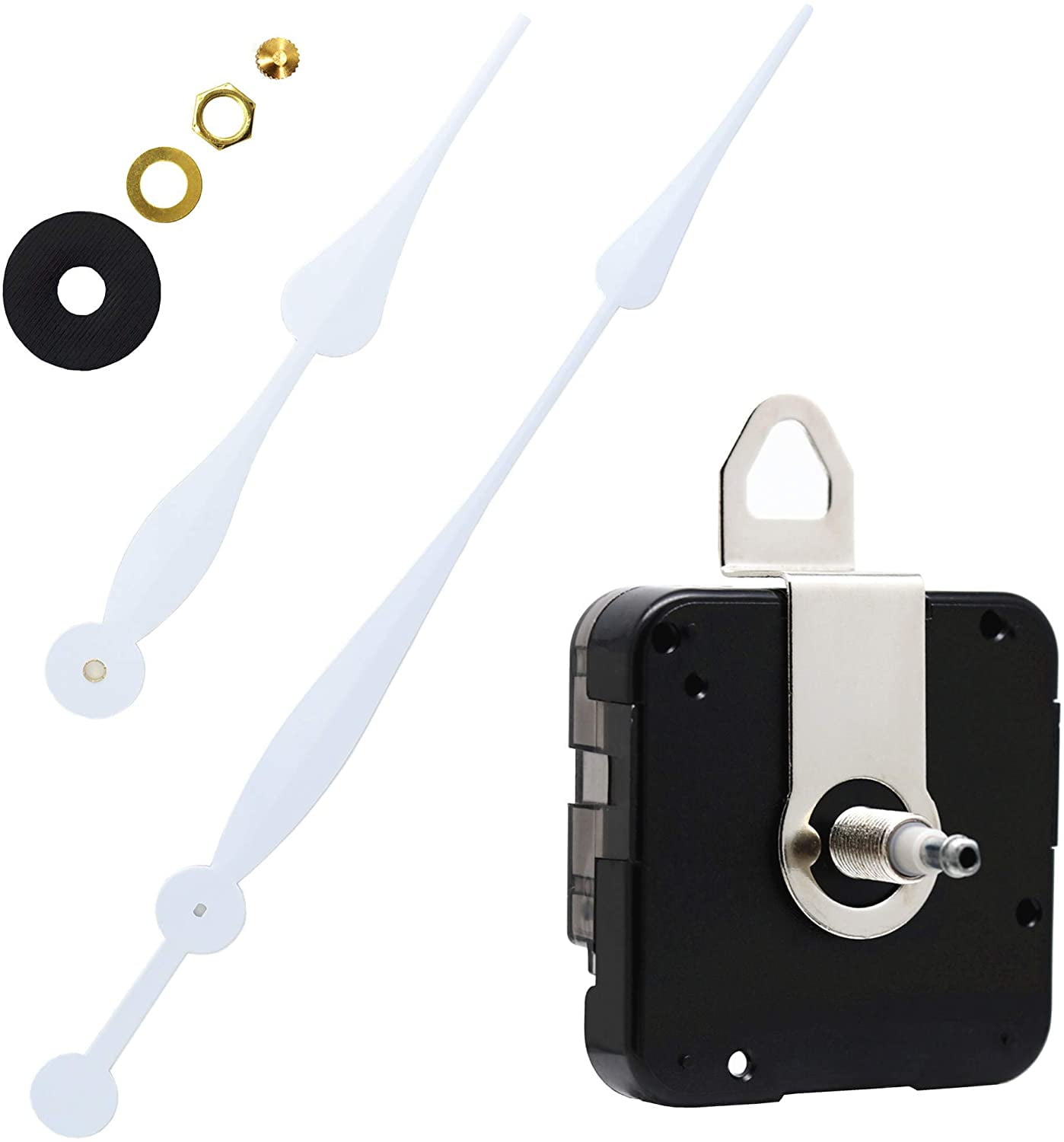 High Torque Long Shaft Clock Movement Mechanism with 12 Inch Long Spade ...