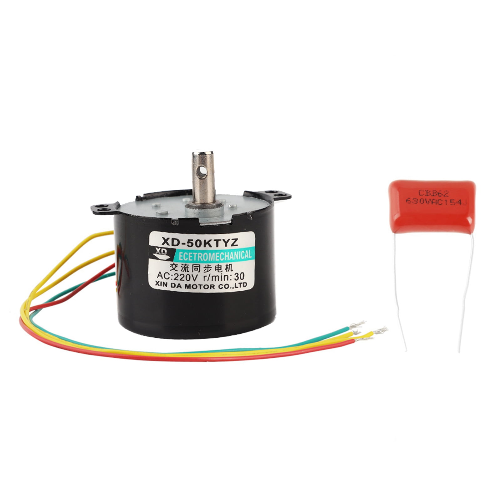 High Torque, Low Speed, 30rpm, CW/CCW Directional Control AC220V ...