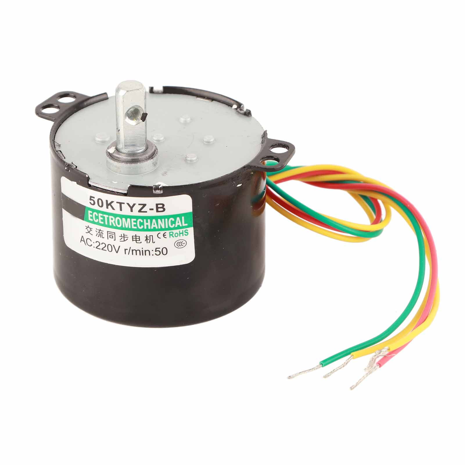 High Torque, Low Speed, 50rpm, CW/CCW Directional Control AC220V ...