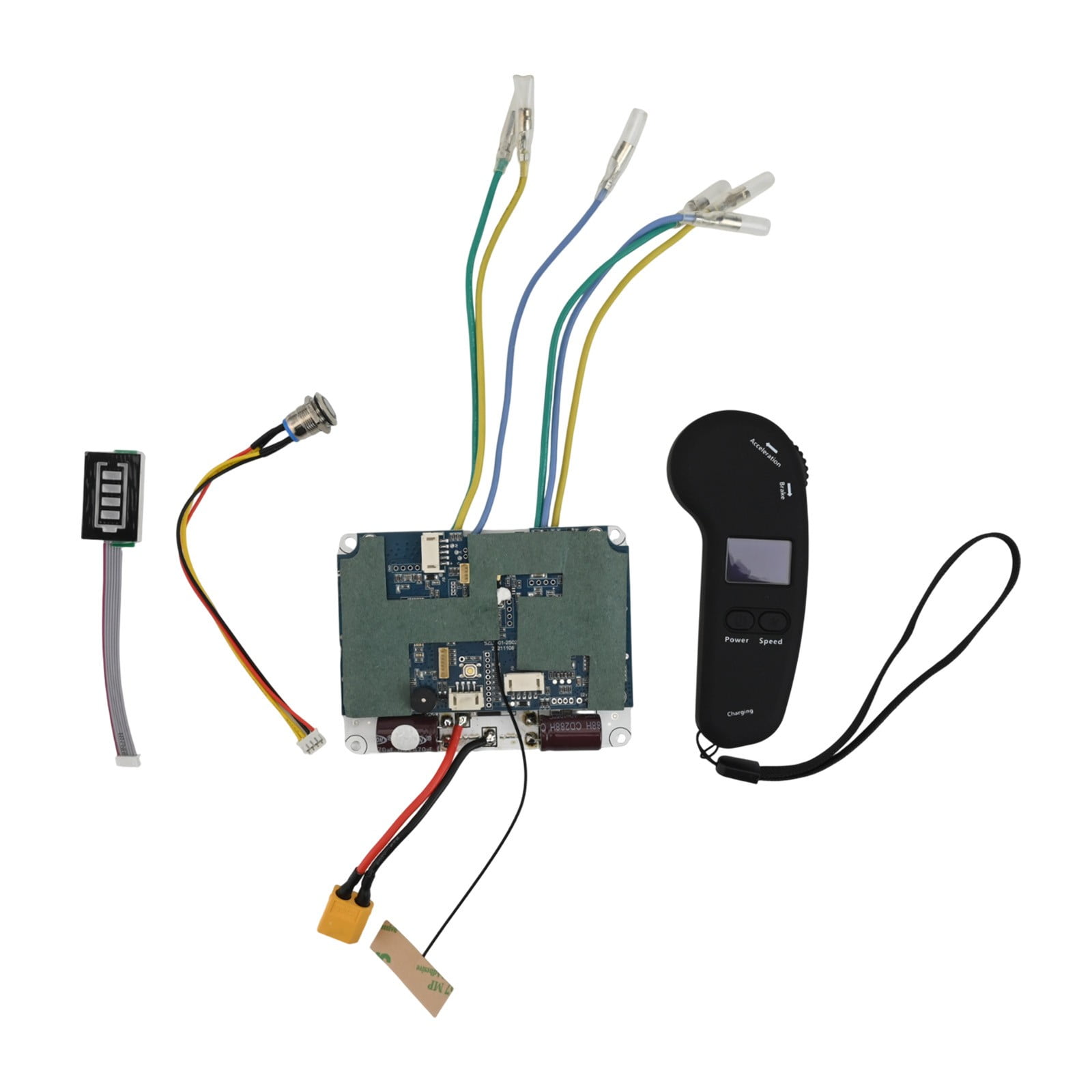 High Torque Motor 36V Controller Kit Electric Skateboarding 12A Current ...