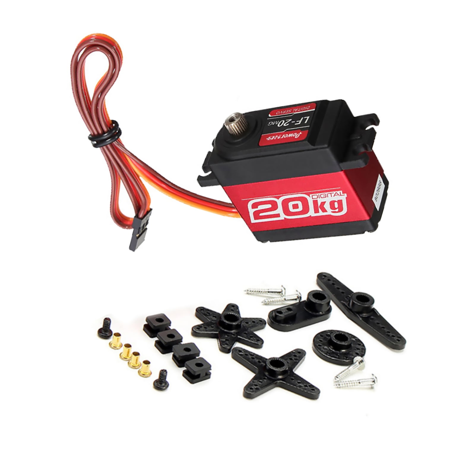 High Torque Servo for Futaba JR Graupner Sanwa HobbyWing Remote Control ...