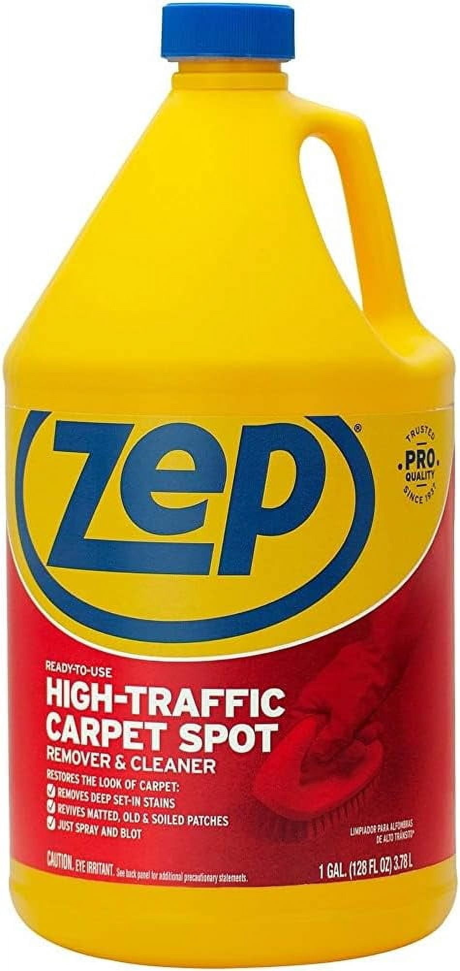 High Traffic Carpet Cleaner - 1 Gallon - Penetrating Formula Removes ...