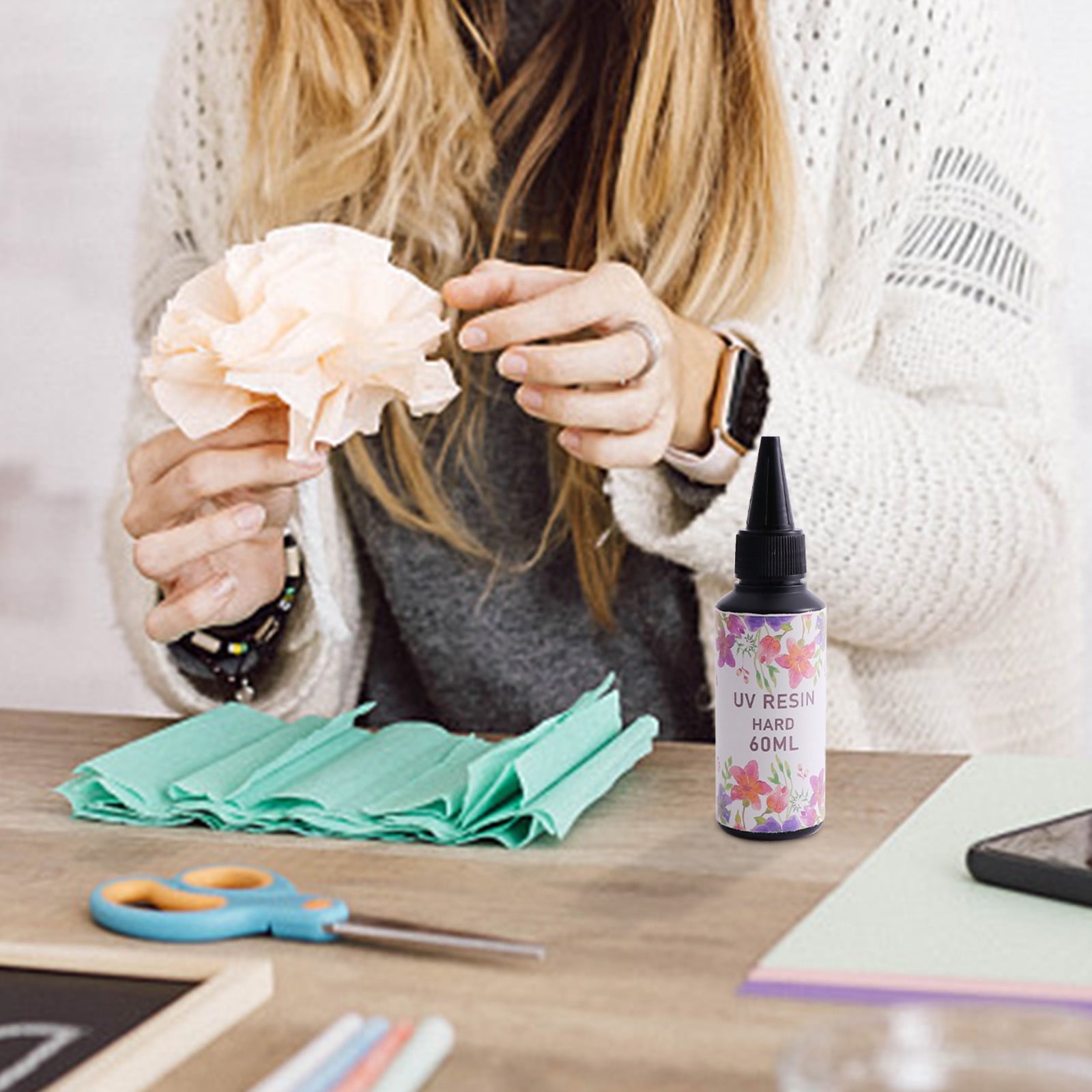 High Transparency Resin Drop Adhesive Fast Curing Adhesive Manual DIY ...