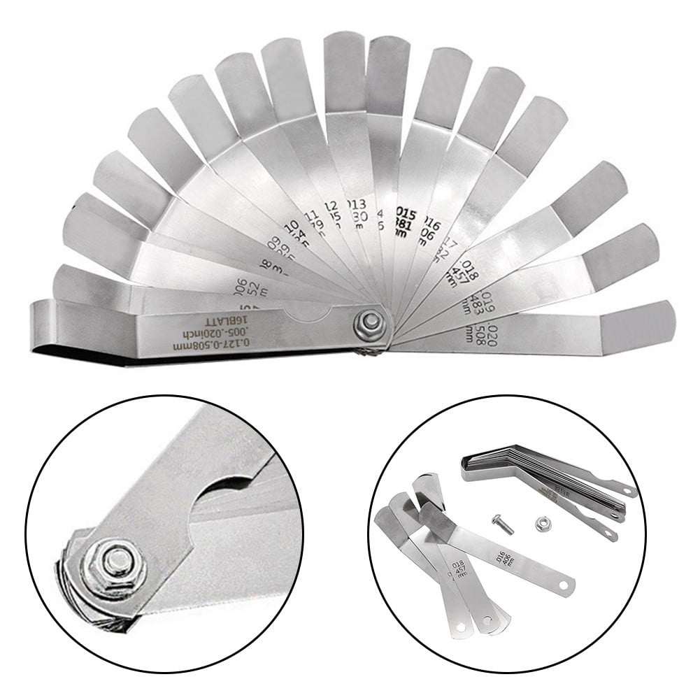 High Universality Fitment Motorcycle Feeler Gauge Precise Measurements ...