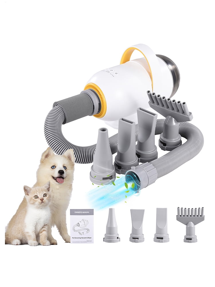 High Velocity Dog Hair Dryer Blower, Air Forced Pet Grooming Equipment ...