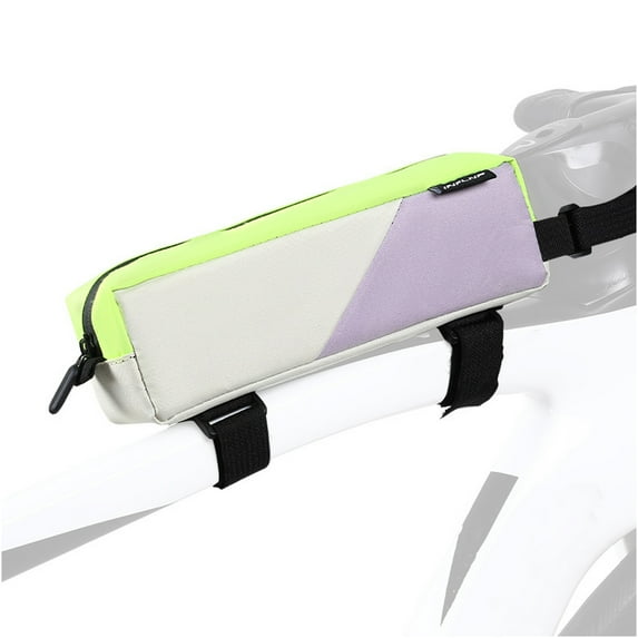 High-Vis Reflective Cycling Top Tube Bag Oversized Storage All-Weather ...