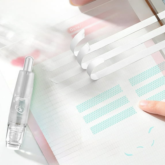 High Viscosity Double-Sided Tape Pen - Push Button Dots Correction Tape ...